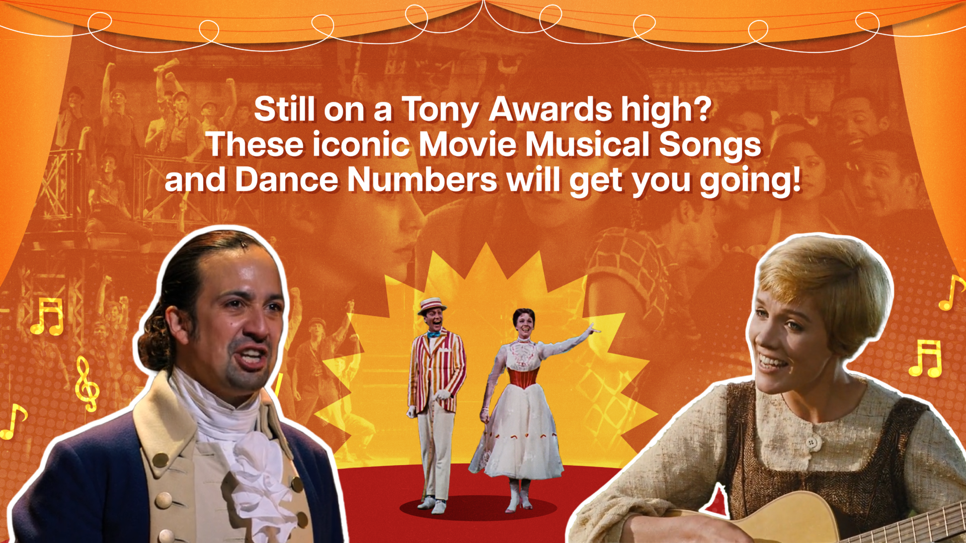 Still on a Tony Awards high? These iconic Movie Musical Songs and Dance ...